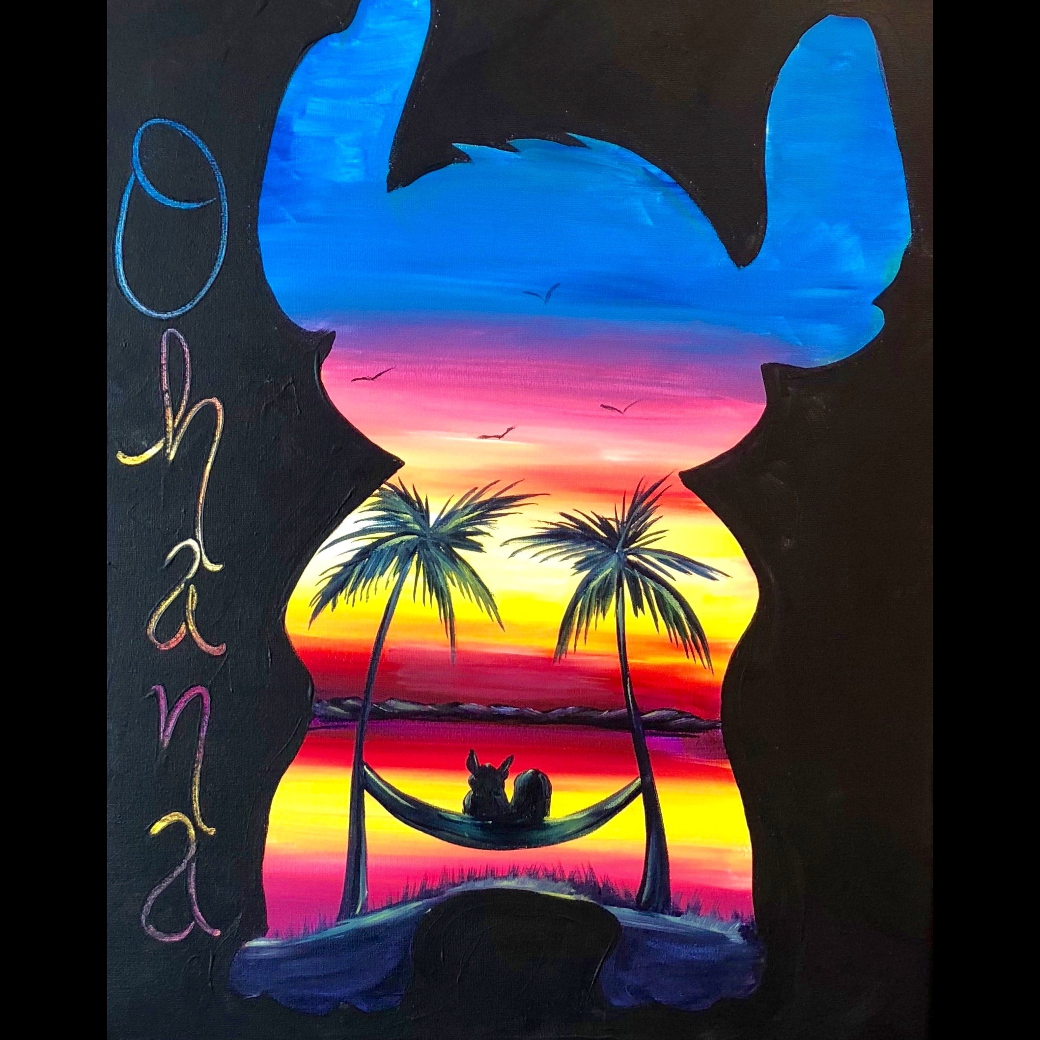 Ohana Canvas Painting